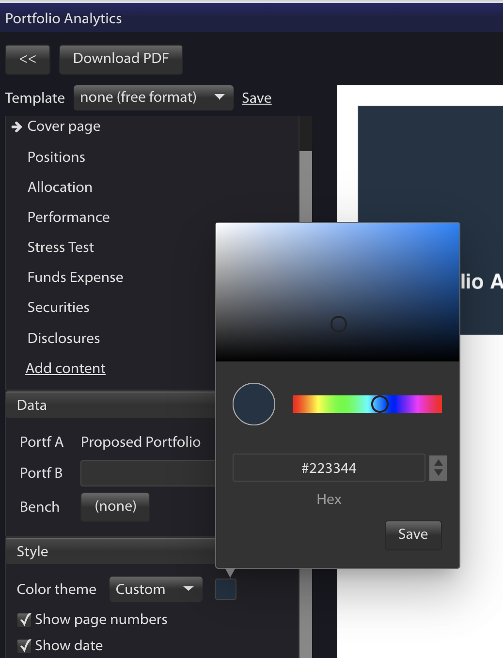 PDF Custom Colors - Kwanti - kwanti.com